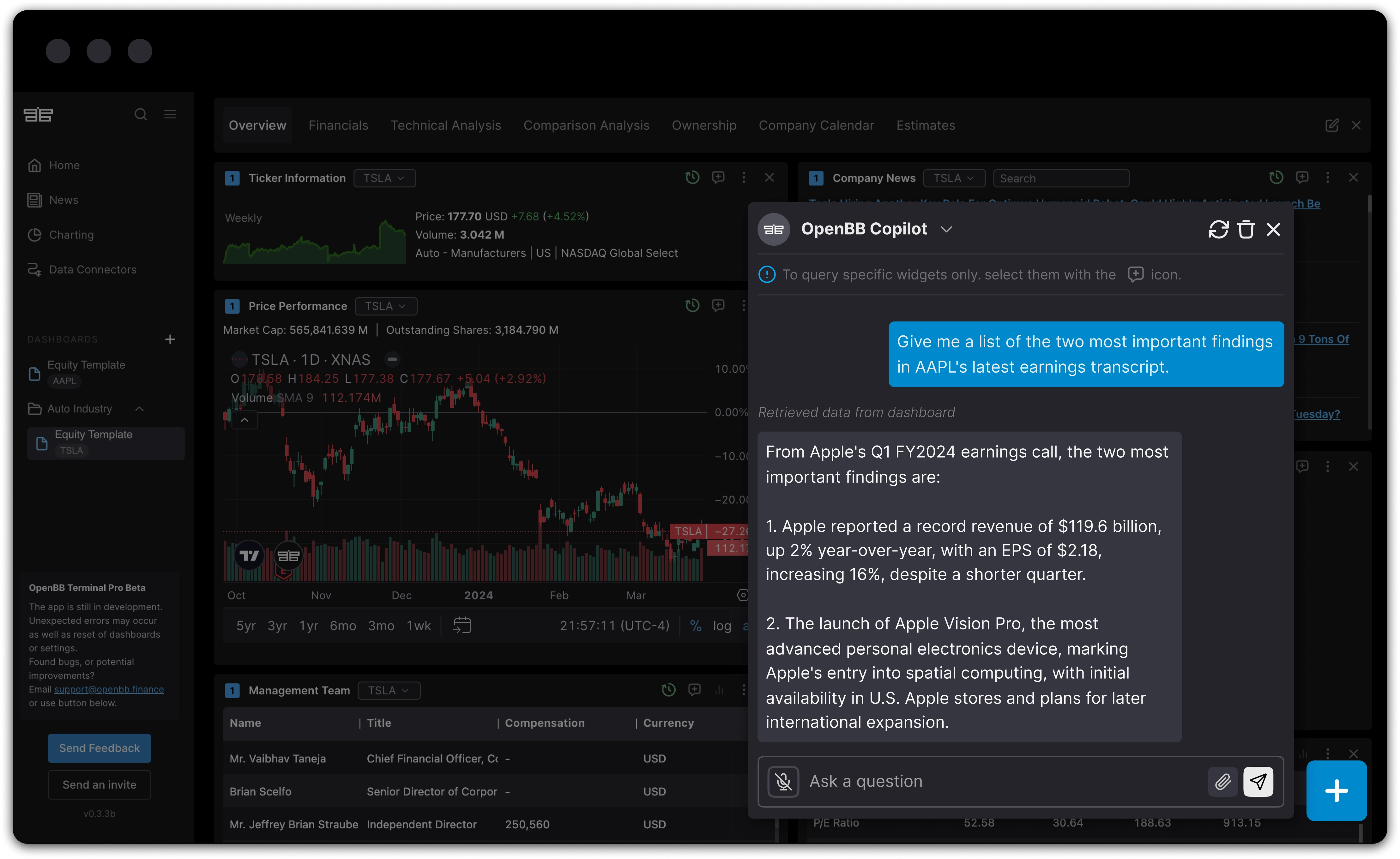Investment Research | OpenBB