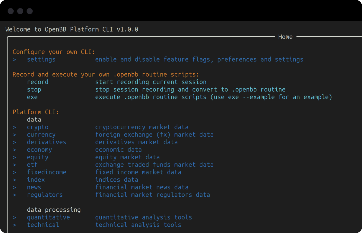 Platform | OpenBB